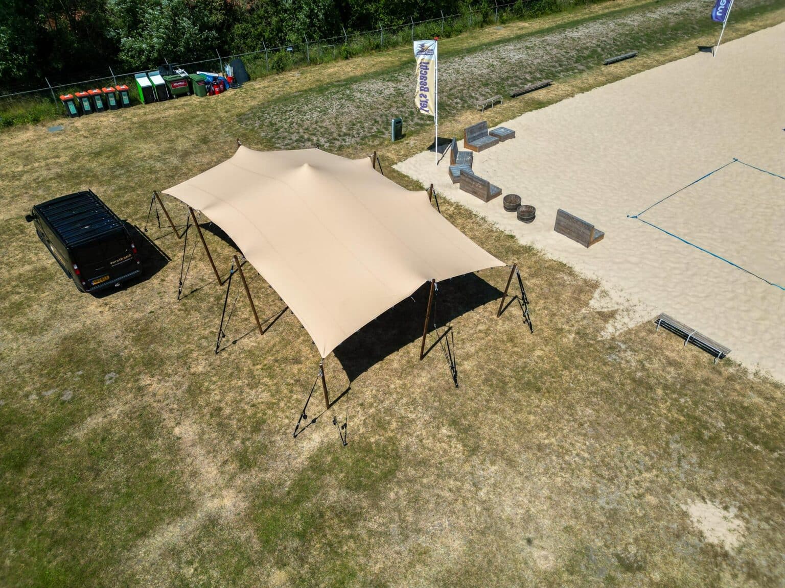 Buy a Stretch tent 6 x 10 meters | Available from stock | Eurostretchtents