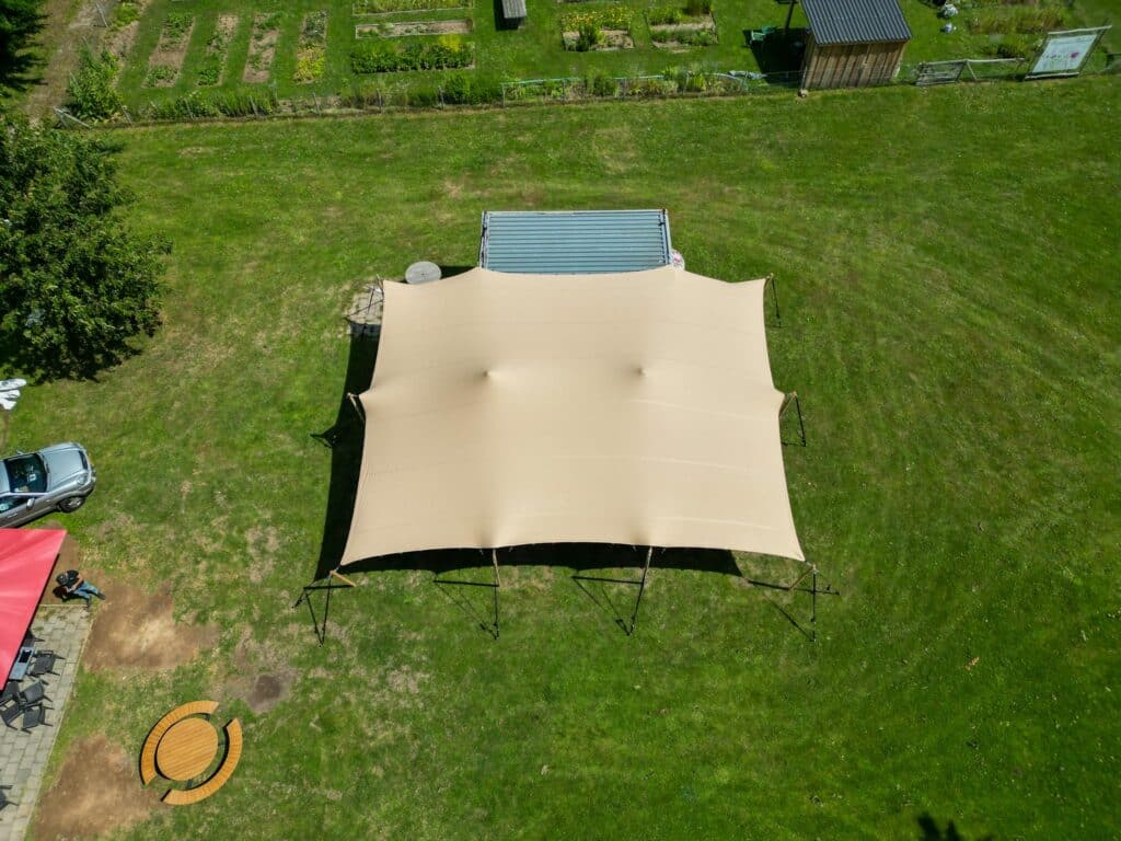Buy a 9 x 12-meter stretch tent? | Large stock | Eurostretch